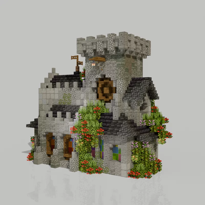 Overgrown Chapel Minecraft Map