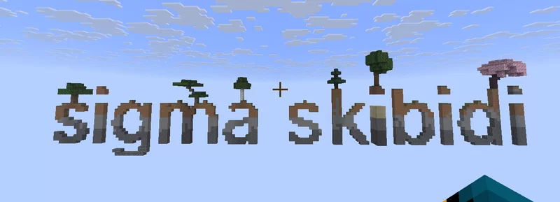 sigma skibidi world [1.21.6-1.21.11] Minecraft Map