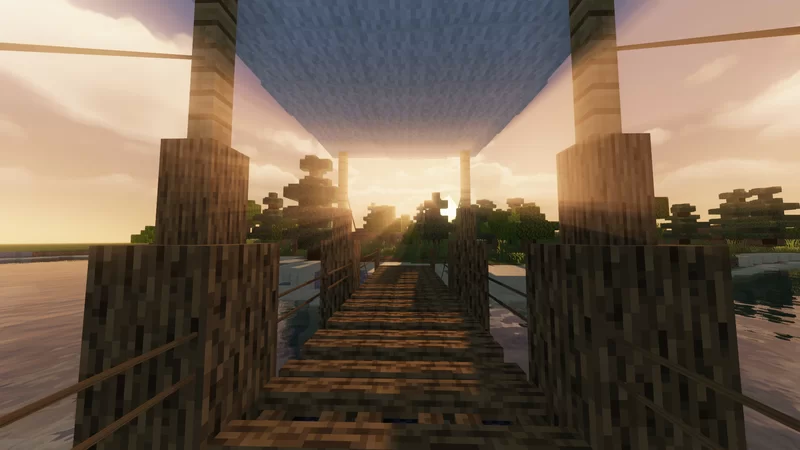 Beautifully detailed Bridge [1.20.1] (vanilla) Minecraft Map