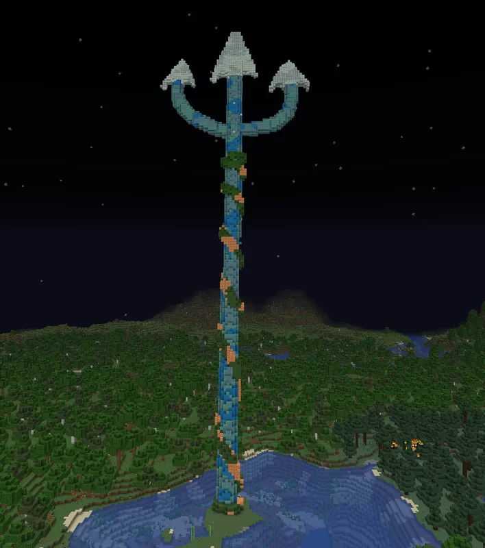 The trident Minecraft Map