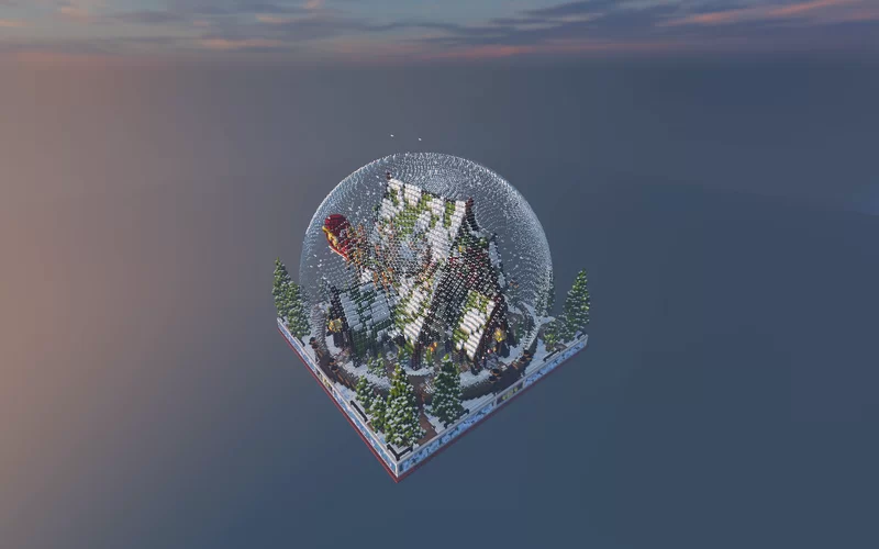 #18 CHRISTMAS SPAWN MAP Minecraft Map