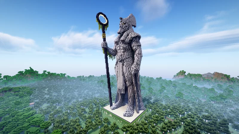 Minecraft Egyptian God Statue Minecraft Map