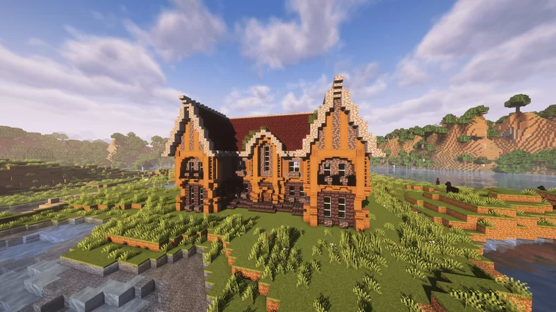 🏰 Medieval House Pack Minecraft Map