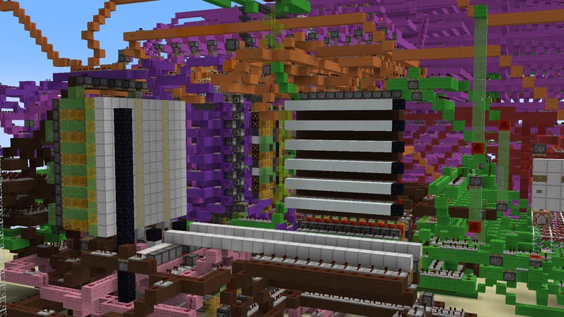 3D Printer Fully Automatic Minecraft Map