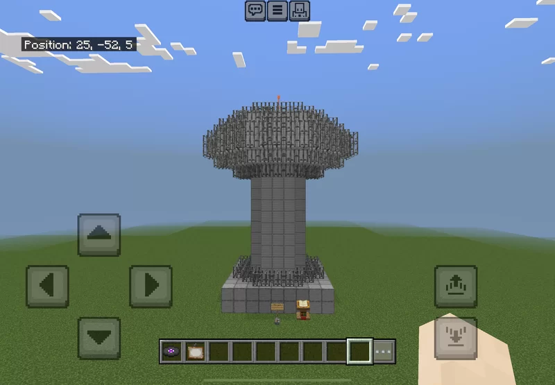 simple tesla coil Minecraft Map