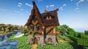 Fantasy Blacksmith Shop Minecraft Map