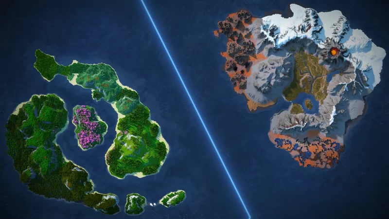 Rich and Poor - Civilization 7168x7168 Custom Worldpainter Map (1.20 ...