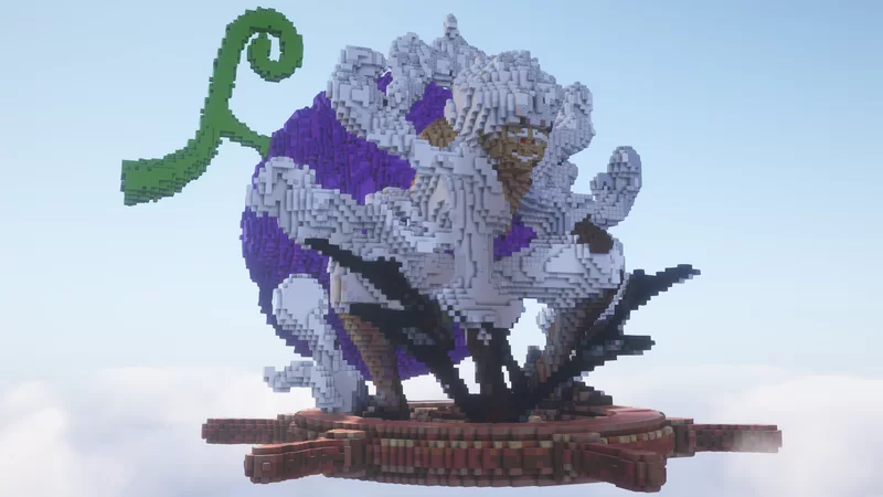LUFFY GEAR 5 Minecraft Map