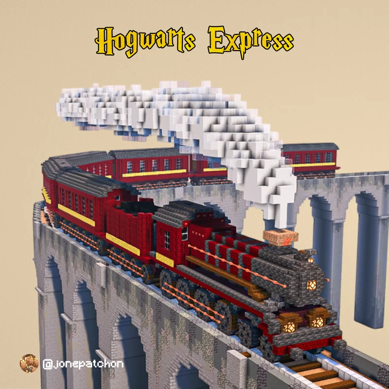 Hogwarts Express Minecraft Map