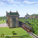 Train station Minecraft Map