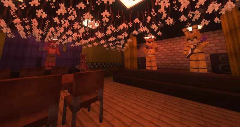 Shafreeky Fredbear Family Diner Map 1.20.1 Minecraft Map