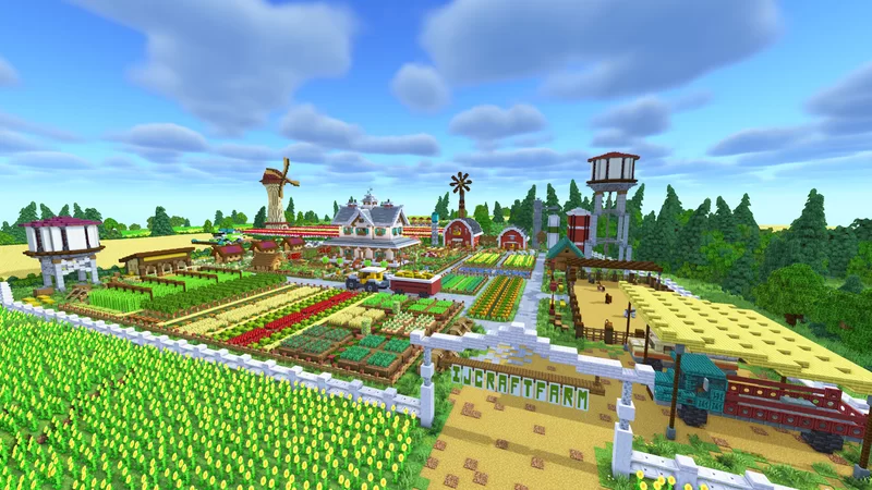 Ultimate Realistic Mega Farm – Full Interiors, Vehicles, Barns ...