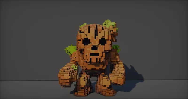 Tree Golem Minecraft Map