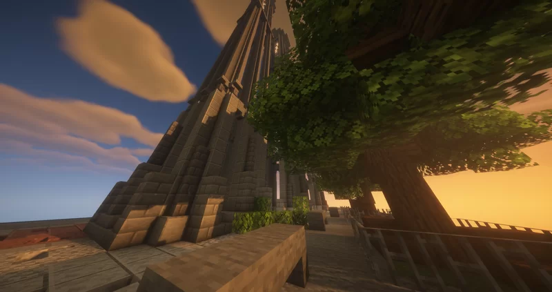 Huge monument Minecraft Map