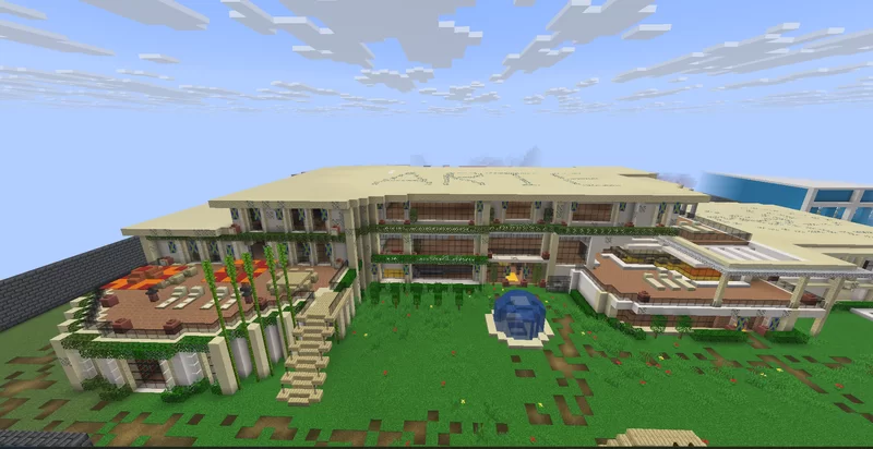 Quartz Villa Minecraft Map