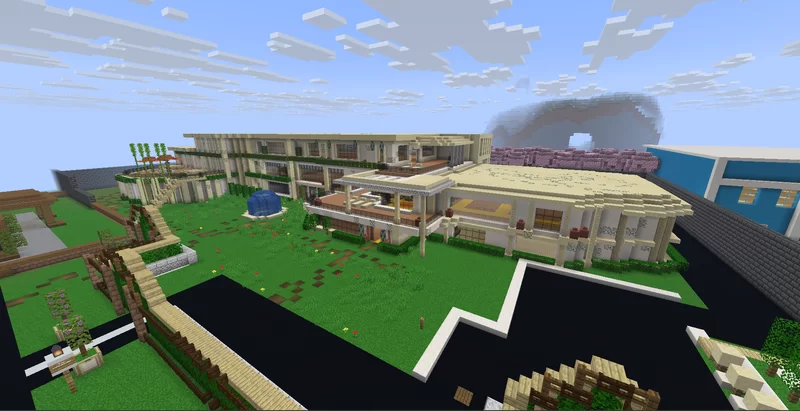 Quartz Villa Minecraft Map