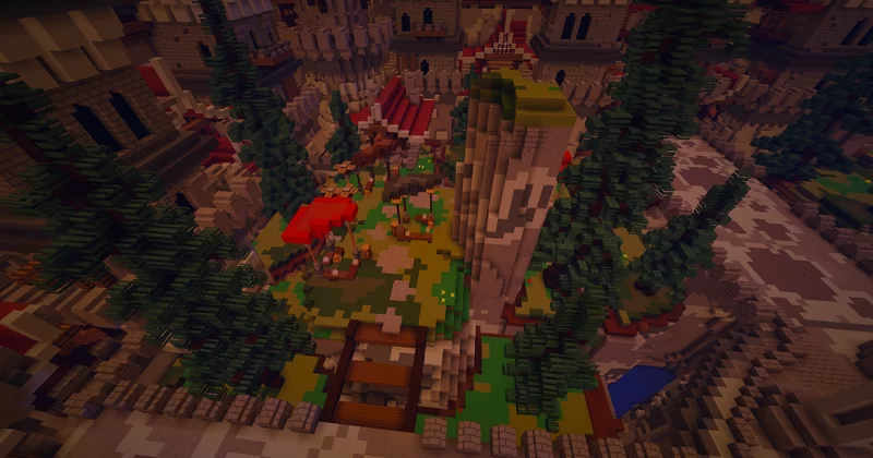 Map PvP Faction ( Spawn / Warzone ) Minecraft Map