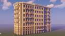 apartment block Minecraft Map