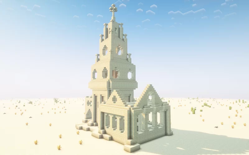Desert Temple Minecraft Map