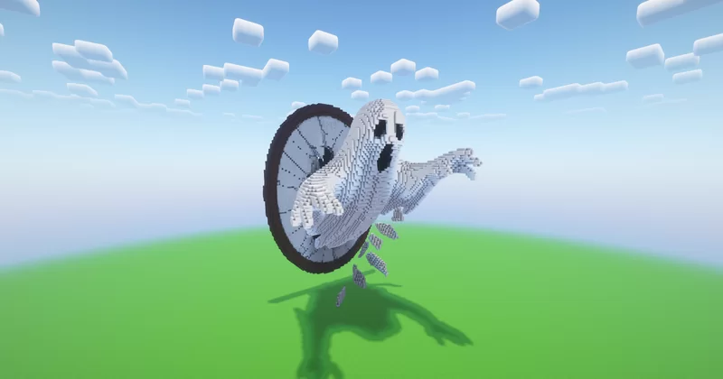 Minecraft Halloween Mirror Ghost Statue Minecraft Map