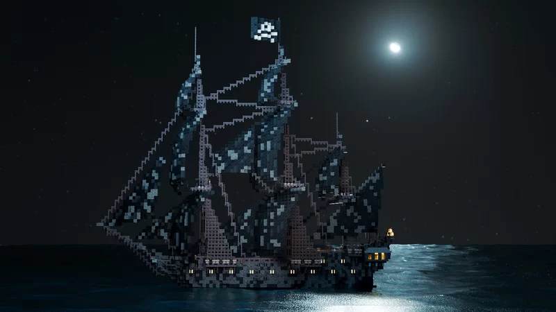 Black Pearl | Download | Full Interior Minecraft Map