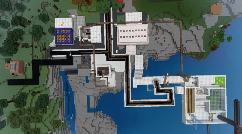 BR3XALITY HQ Minecraft Map