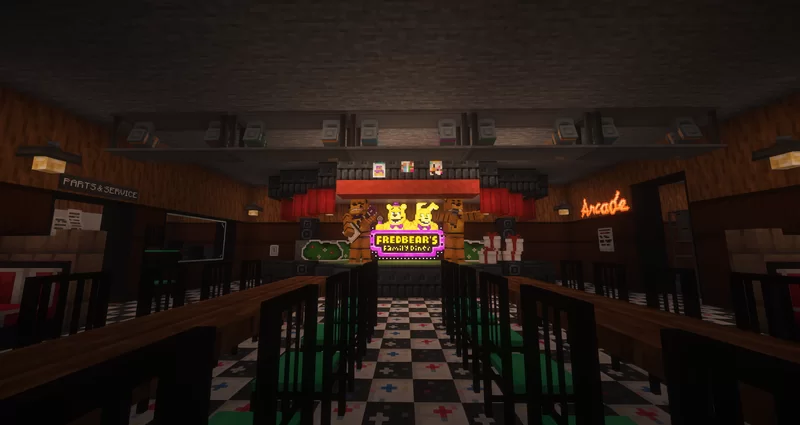 JAKERYANSOUTHGATE's Fredbear's Family Diner Map Minecraft Map
