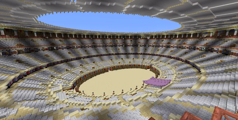 Colosseum (1:1) Java and Bedrock! Minecraft Map