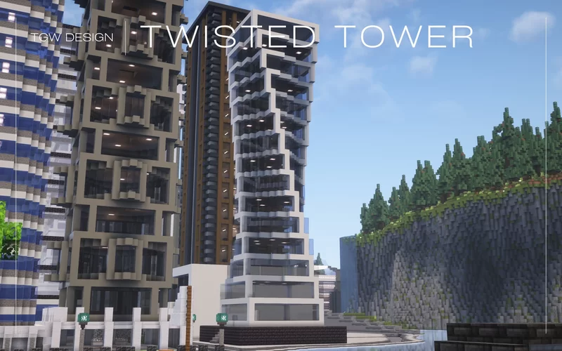 Twisted Tower Minecraft Map