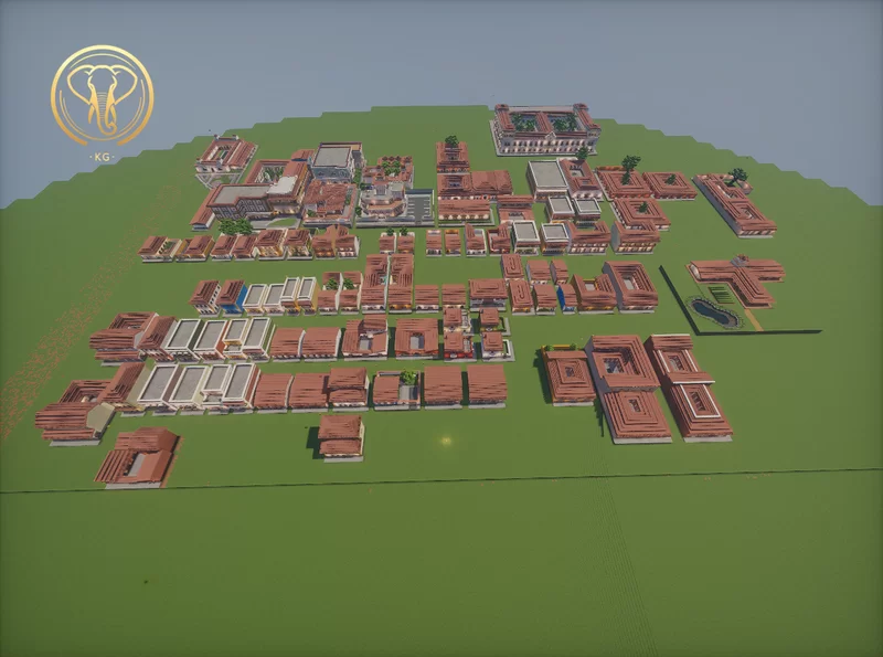Colonial Hispanic Houses Colection Minecraft Map