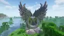 Minecraft Eagle Nether Portal Statue Minecraft Map