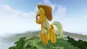 Minecraft Applejack Statue Free Minecraft Map