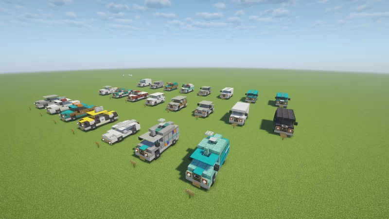 Project Zomboid Cars Minecraft Map