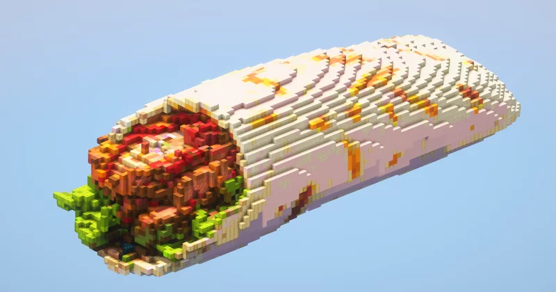 doner kebab Minecraft Map