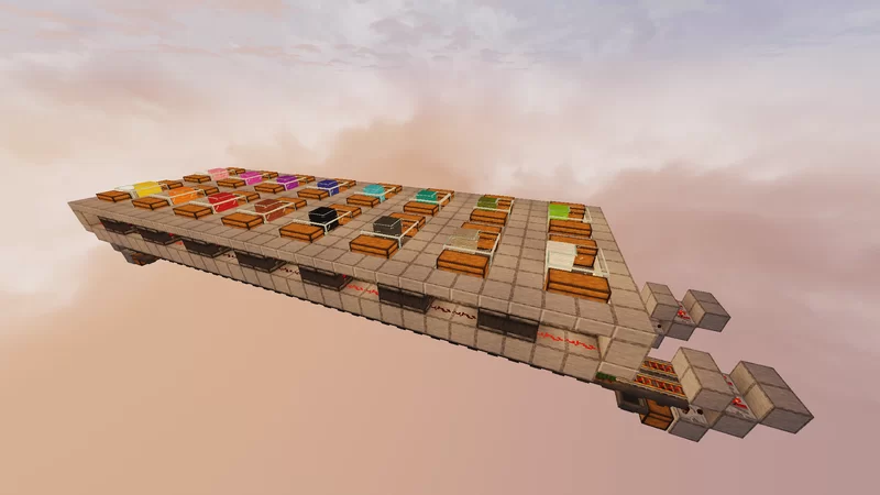 wool farm Minecraft Map