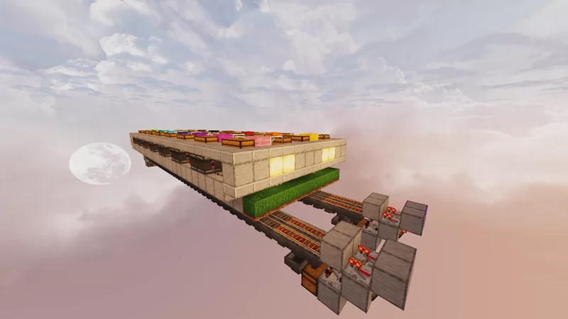 wool farm Minecraft Map