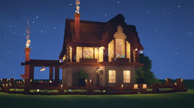Rustic House Minecraft 1.21+ Minecraft Map