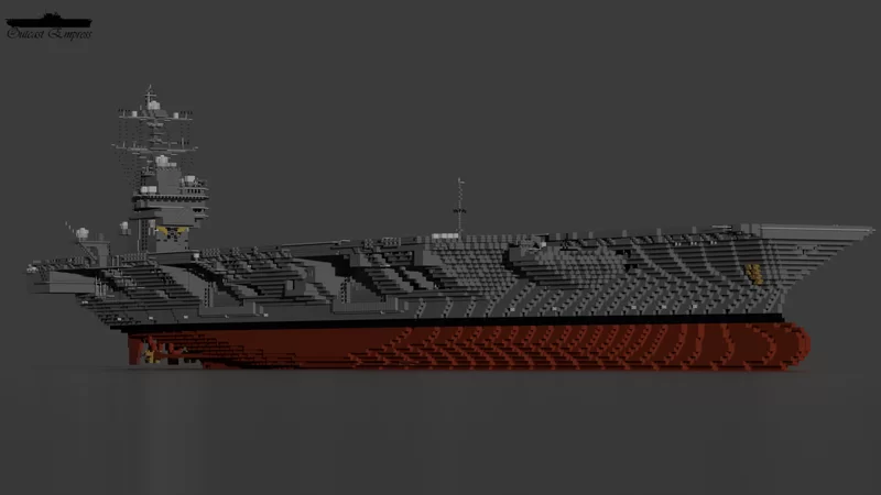 USS John F. Kennedy (CVN-79) Minecraft Map