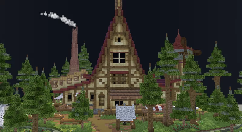 Fantasy bakery Minecraft Map