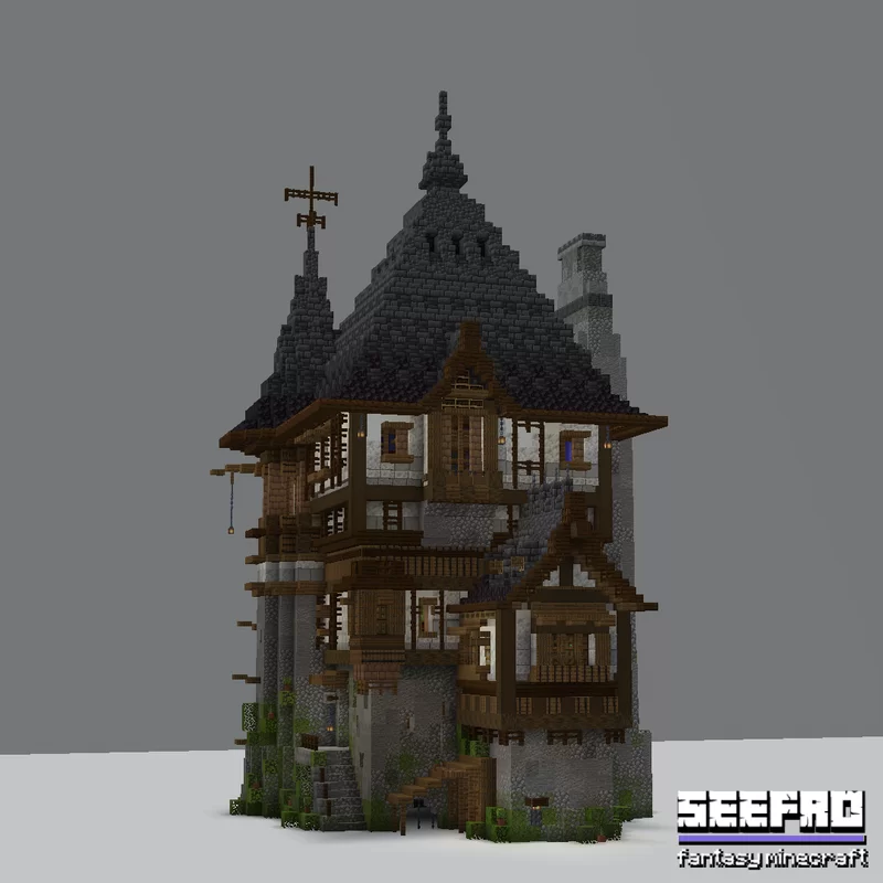 Deepslate den Minecraft Map