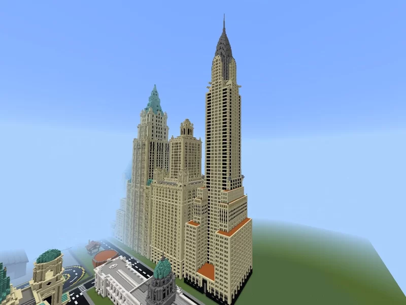 chrysler building Minecraft Map