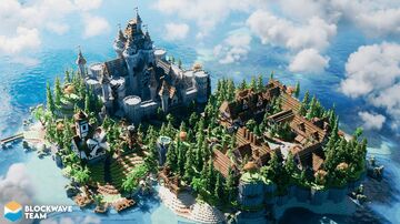 Castle Minecraft Maps with Downloadable Map for Java Edition