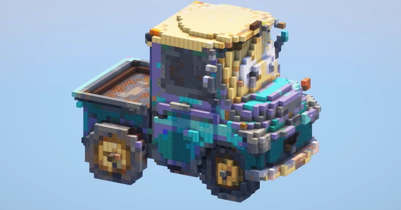 cars pickup Minecraft Map