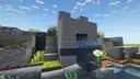 Frog Fountain and Waterfall Minecraft Map