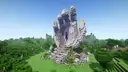 Minecraft Hand of Land Nether Portal Statue V03 Free Minecraft Map