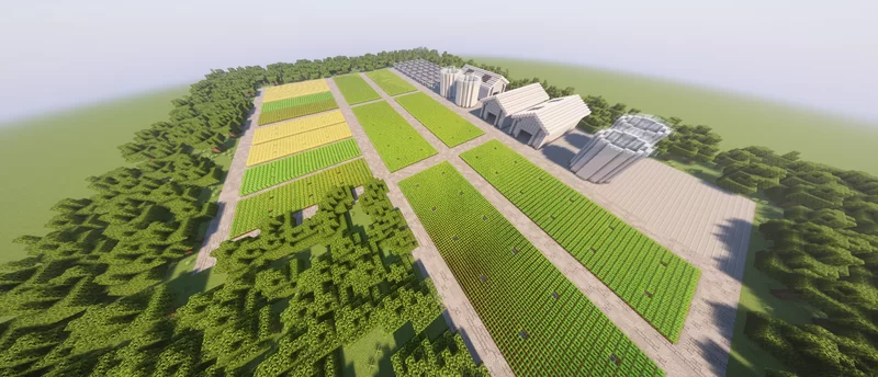 Industrial Farm Complex Minecraft Map