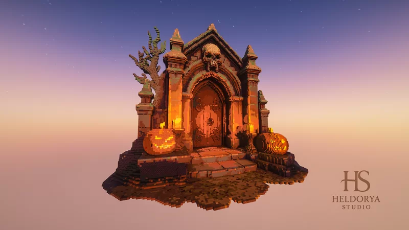 Halloween Crypt - Free Gift Minecraft Map