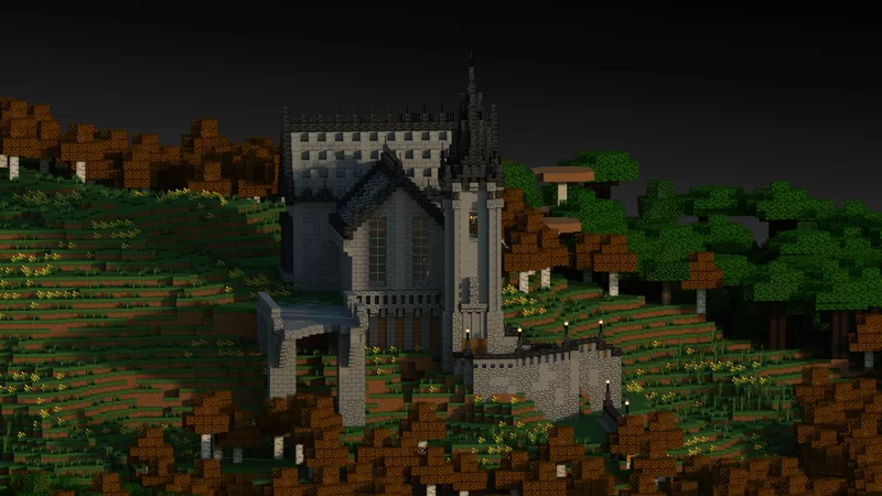 Gothic Starter House I. Minecraft Map