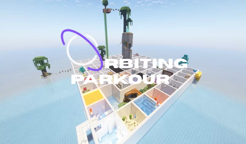 Orbiting Parkour Minecraft Map