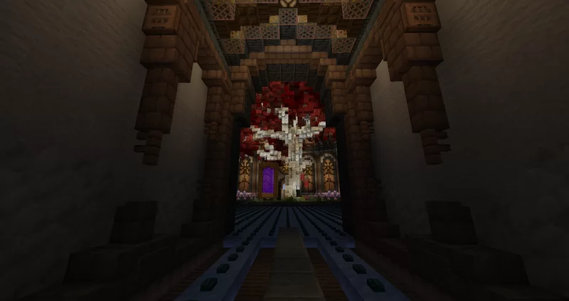 Gothic Nether Hub | Download Minecraft Map